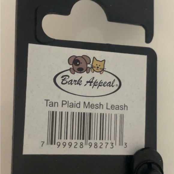 Dog | Bark Appeal Tan Plaid Mesh Leash | Poshmark